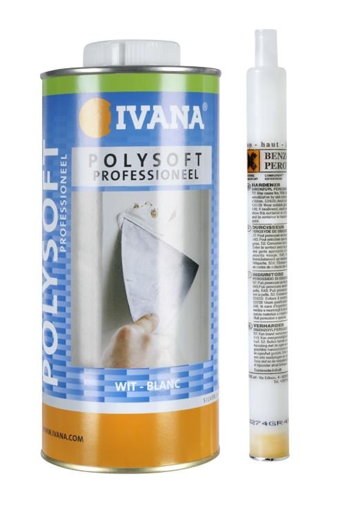2 Componenten houtvuller polysoft 1,5kg - Ivana - Schroef.nl