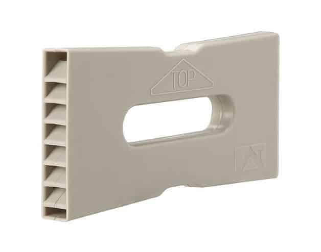 Stootvoegrooster waalformaat 50x105 mm grijs - Schroef.nl